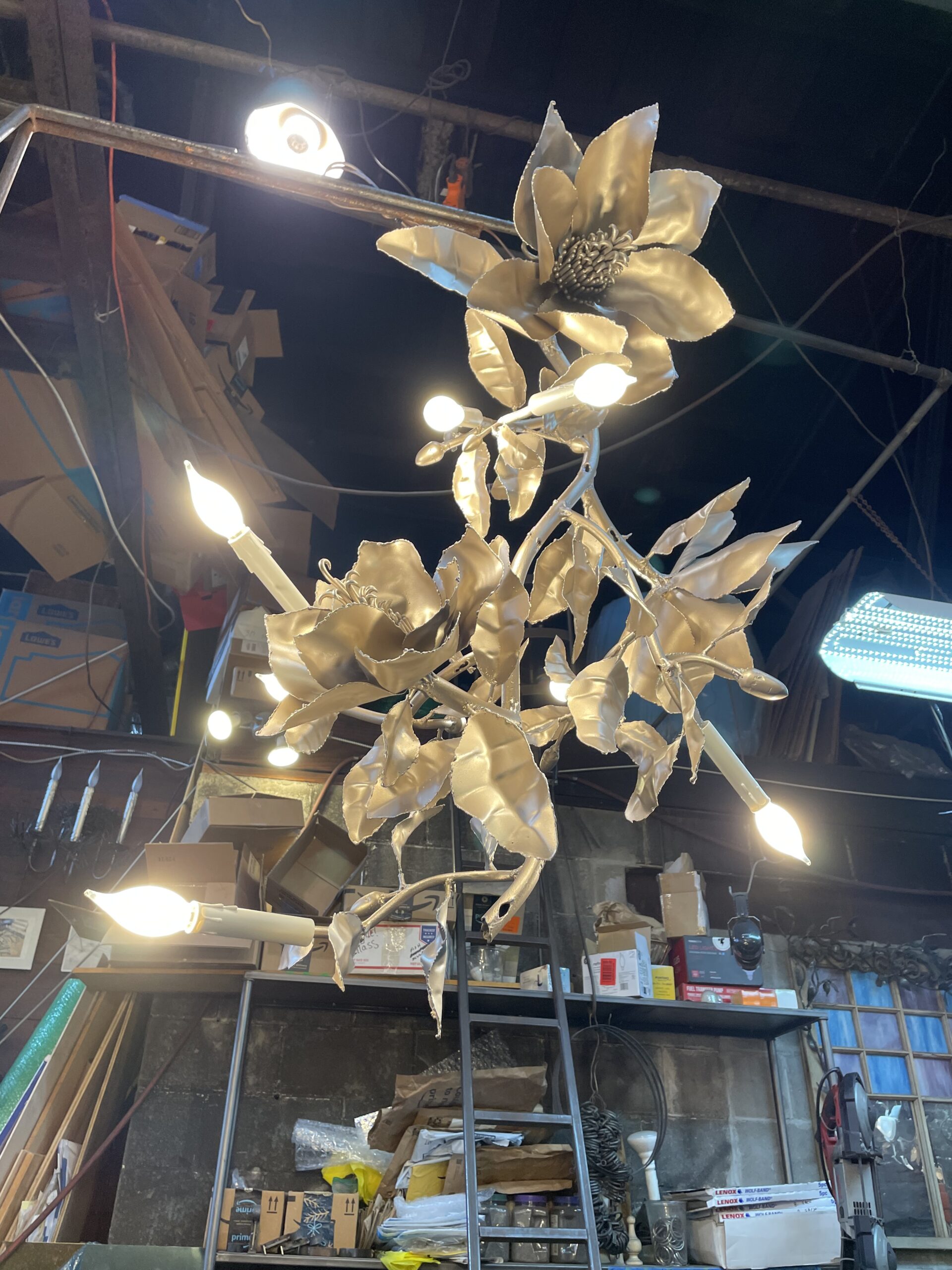 Custom Metal Lighting – David C. Rockhold of New Orleans Furniture and ...